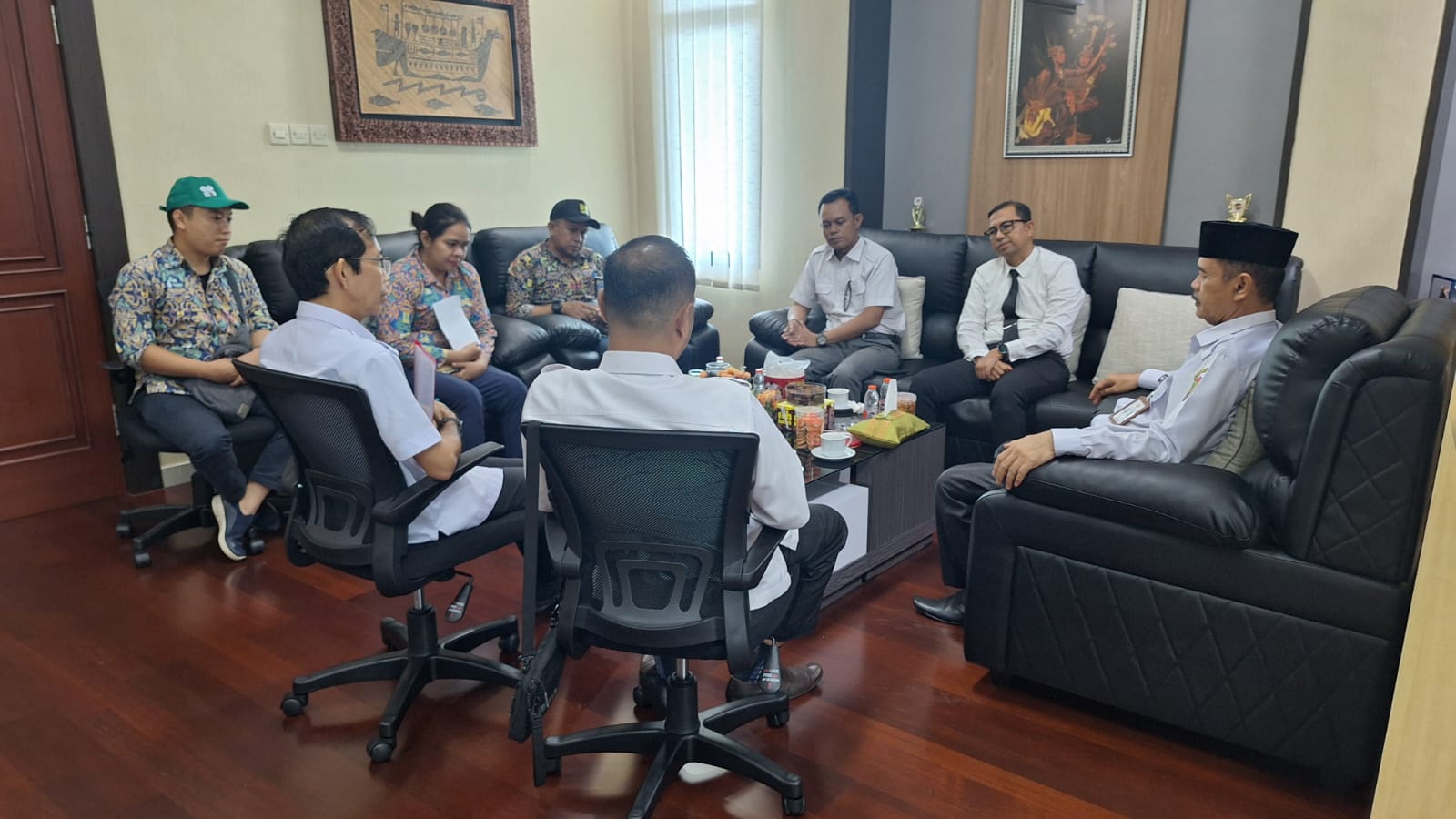 Dinas Perkimtan Prov. Kalteng Menerima Kunjungan Dari Satker Penyediaan ...