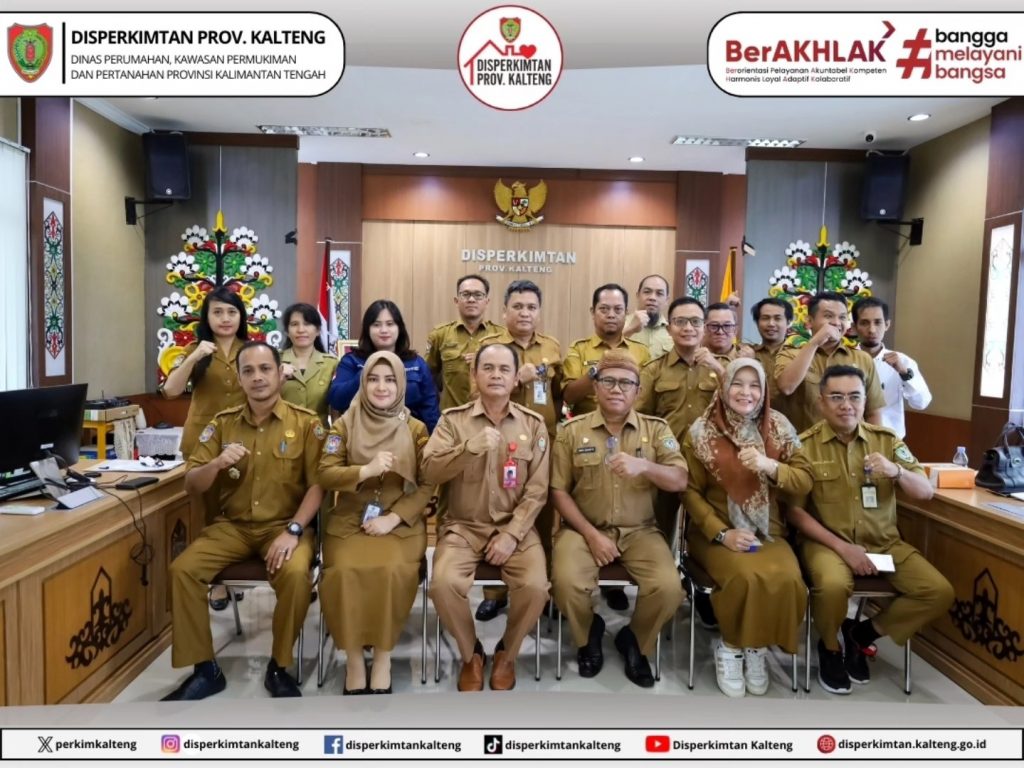 Dinas Perkimtan Provinsi Kalimantan Tengah Menerima Kunjungan Dari Dinas Perkimtan Kabupaten ...